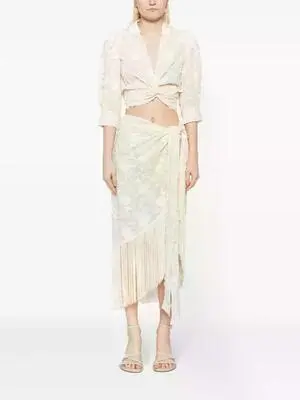 JBQ Embroidered Crop Top