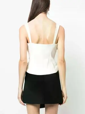 Simkhai Crystal-embellished Corset Top