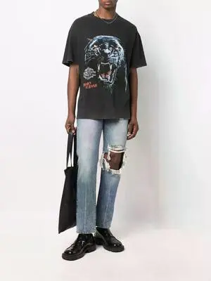 Rhude Ripped-detail Jeans