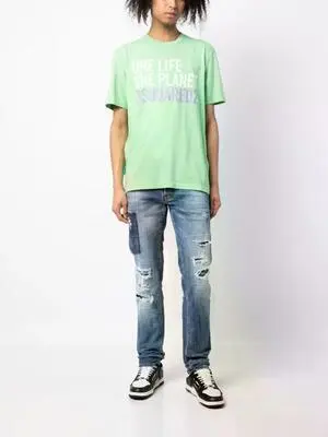Dsquared2 Logo-print Round-neck T-shirt
