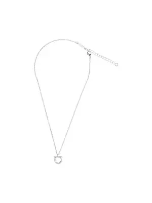 FERRAGAMO Gancini Necklace - Silver