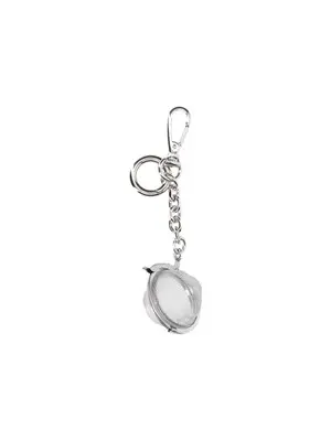 MAISON MARGIELA Tea Infuser' Keyring Charm - Silver