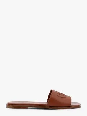 Chloé Soleil Leather Sandals