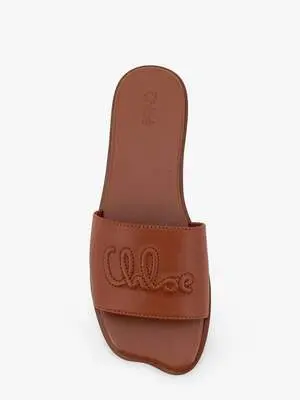 Chloé Soleil Leather Sandals