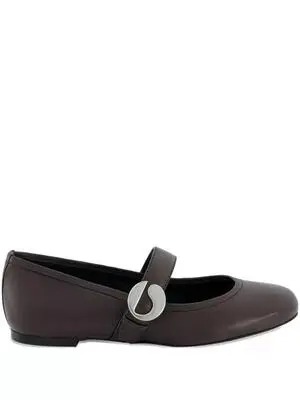Coperni Strap C-shape Buckle Ballet Flats
