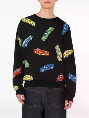 Moschino Car-motif Sweatshirt