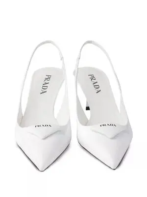 Prada Triangle-logo Pumps
