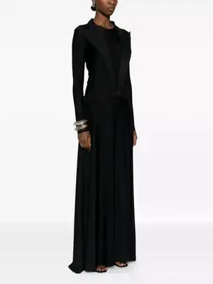 MEDEEA Lapels Maxi Dress