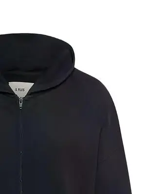 O.FILES Origami Zip-up Hoodie