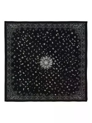 Zadig&Voltaire Printed Scarf - Black