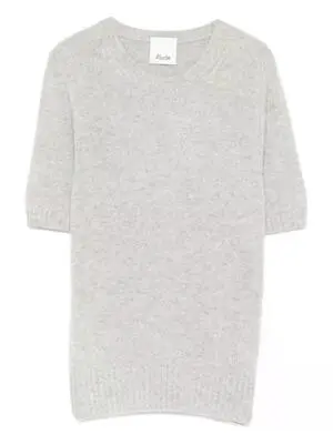ALLUDE Short-sleeve Sweater