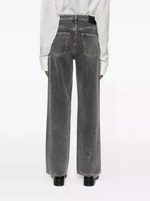 Marc O'polo Distressed Straight Leg Jeans
