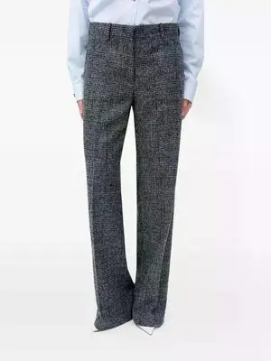 N°21 Checked-pattern Trousers