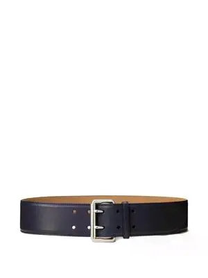 Ralph Lauren Double-prong Calfskin Belt - Blue