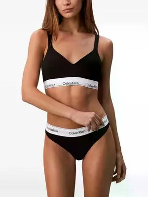 Calvin Klein Logo-waistband Bra