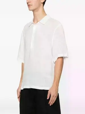 Barena Venezia Mola Half-button Linen Shirt