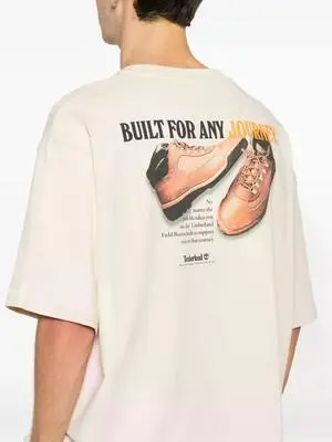 Timberland Graphic-print T-shirt - Neutrals