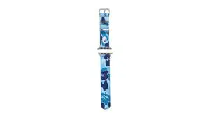 A BATHING APE Abc Camo Nato Watch Band - Blue