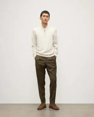 Men's White Cashmere