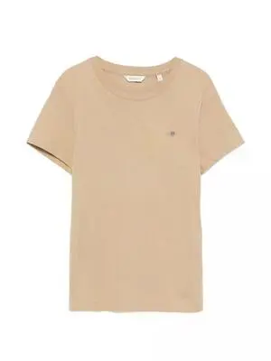 Gant Logo-embroidered T-shirt - Green