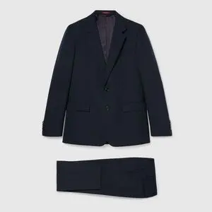 Gucci Gg Wool Jacquard Suit