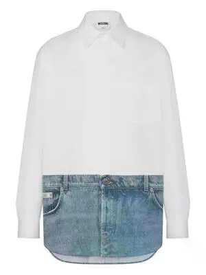 Moschino Print-panel Shirt