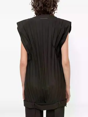 MAISON MARGIELA Pleated Mini Dress
