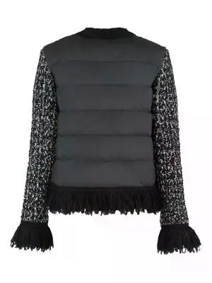 Moncler Fringe-trim Tweed Jacket