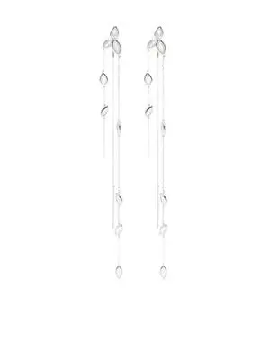 MARIA BLACK Swift 05 Chain Drop Earrings - Silver