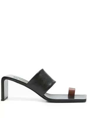 JIL SANDER 75mm Leather Mules