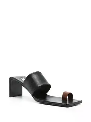 JIL SANDER 75mm Leather Mules
