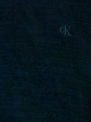Calvin Klein Logo-embroidered Sweater - Blue