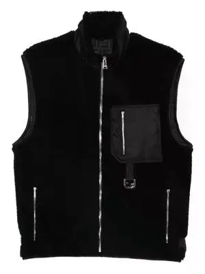 Fendi Zip Up Vests For Men