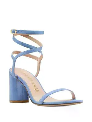 STUART WEITZMAN Merinda Block Crossover Sandals