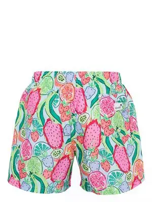 BOARDIES Ice And Slice Printed Swim Shorts - Multicolour