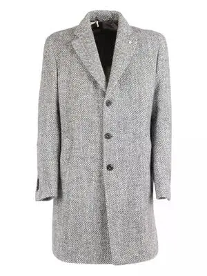 BRANDO Herringbone Pattern Coat
