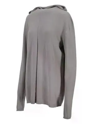 Rick Owens Long-sleeve Hoodie - Grey