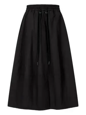 STUDIO TOMBOY Fleece-lined Midi Skirt