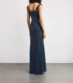 GAURAV GUPTA Embellished Orbit Sculpt Gown