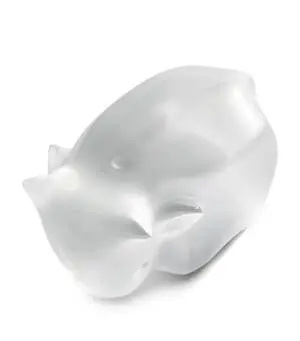 Lalique X Han Meilin Crystal Ox Ornament