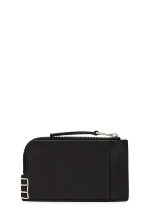 JW Anderson Loafer Leather Wallet - Black