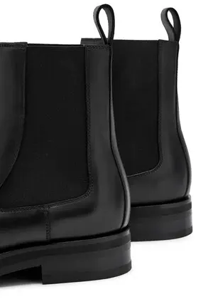 THE ROW Leather Chelsea Boots