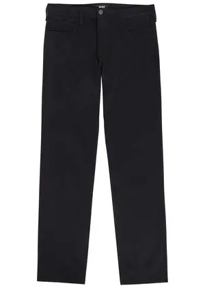 Paige Macneil Slim Straight-leg Twill Trousers