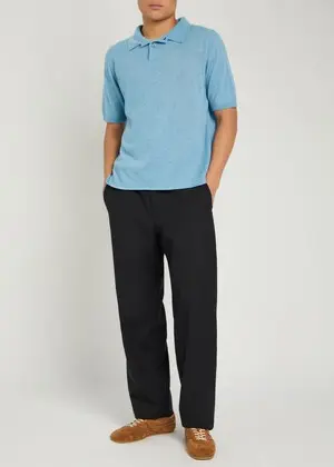 BEGG X CO Cashmere Polo Shirt