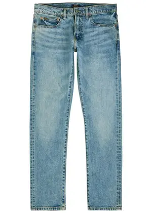Polo Ralph Lauren The Sullivan Slim Jeans - Mid Blu