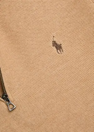 Polo Ralph Lauren Logo Half-zip Cotton Jumper