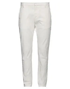 DONDUP Cotton Blend Corduroy Pants - White