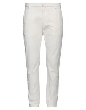 DONDUP Cotton Blend Corduroy Pants - White