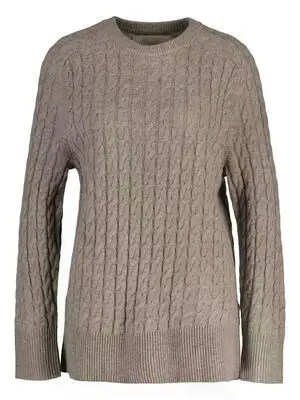 Gant Cable-knit Crew-neck Sweater