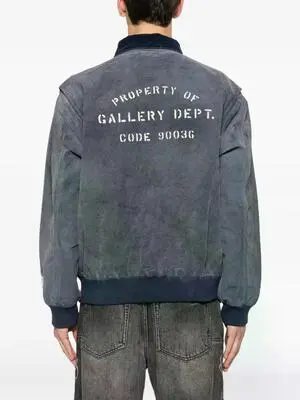 GALLERY DEPT. Corduroy-collar Denim Jacket - Blue